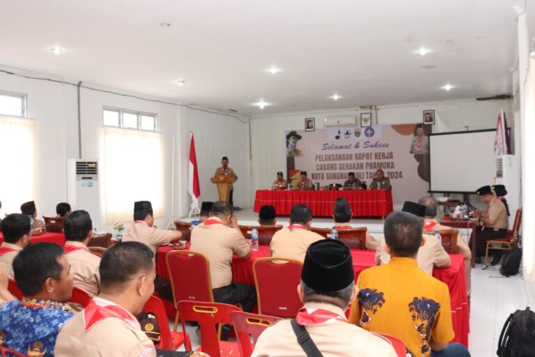 Kak Sowa’a Laoli Buka Rakercab Gerakan Pramuka Kota Gunungsitoli Tahun ...